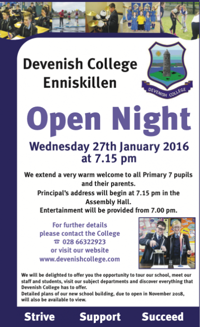 Open evening at Devenish College - The Fermanagh Herald