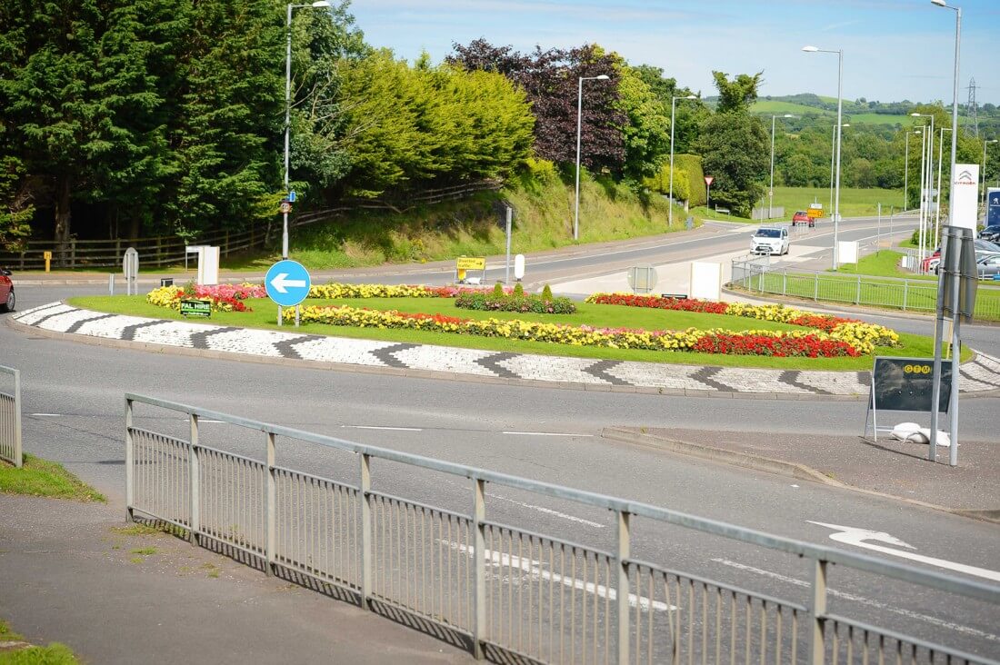 Wheel came off student’s car going round roundabout! - The Fermanagh Herald