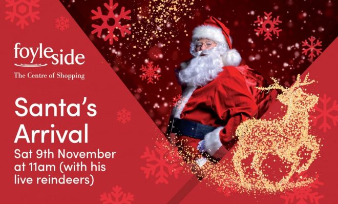 Deck the mall-Santa's back at Foyleside Shopping Centre - The Fermanagh ...