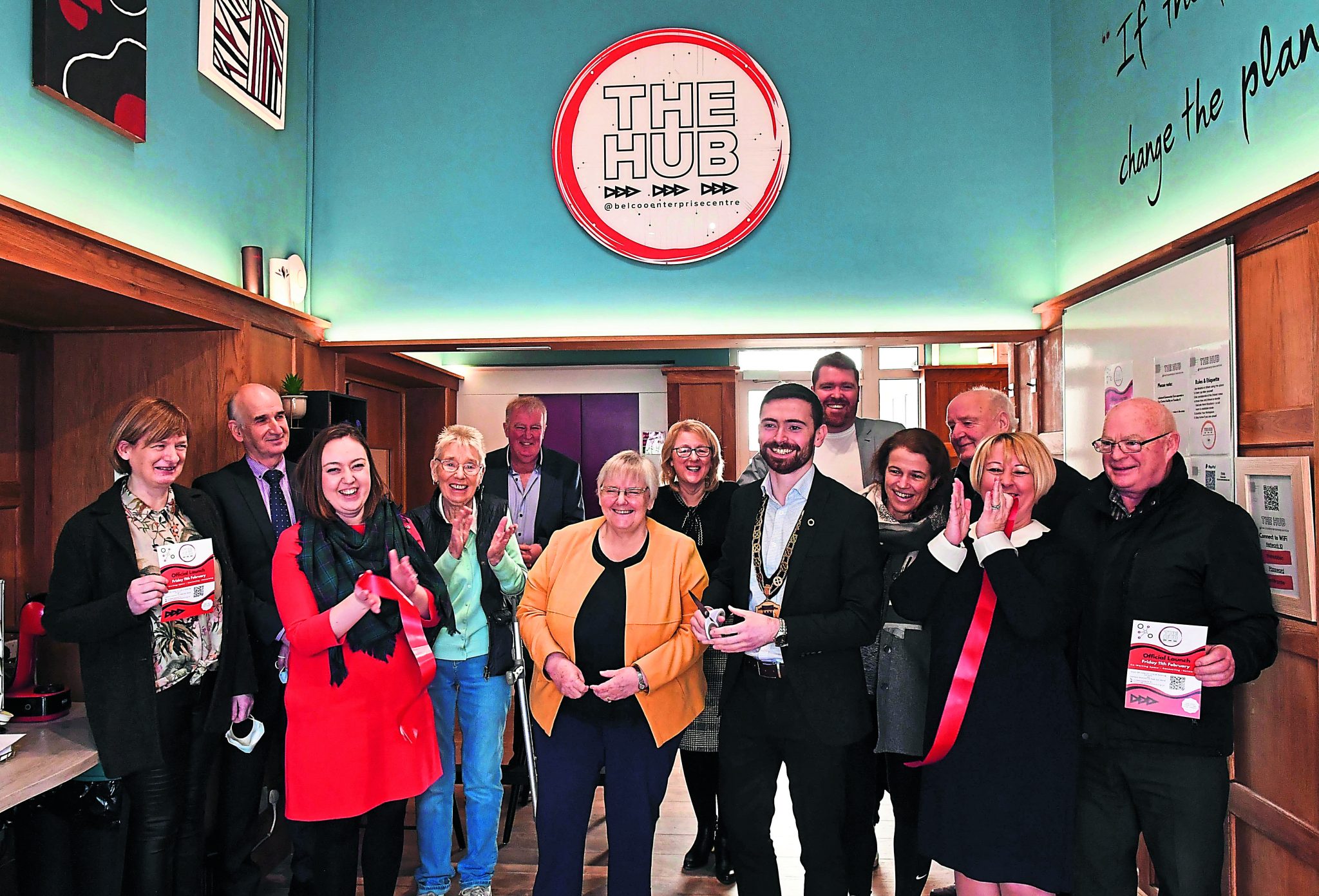Business boost as Belcoo ‘Hub’ officially launched - The Fermanagh Herald