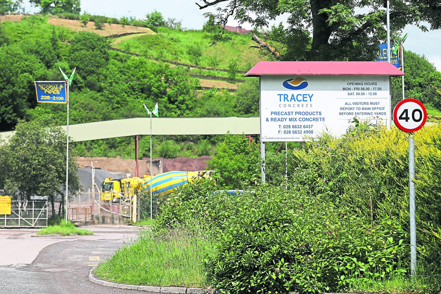 Tracey Concrete plans new factory in Belcoo - The Fermanagh Herald
