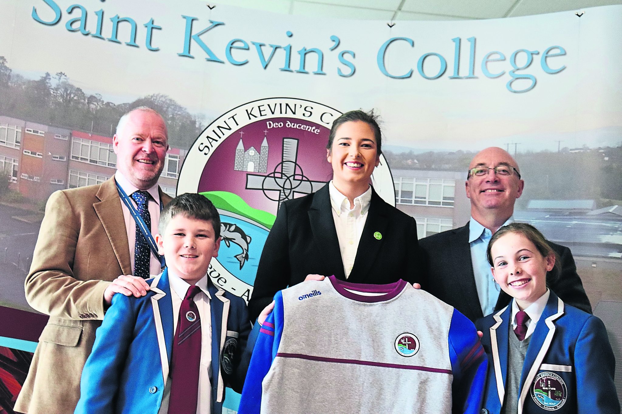 MLA Aine returns to school to join student council - The Fermanagh Herald