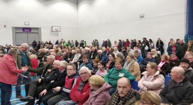 WATCH: Thousands gather at the Forum for SWAH meeting - The Fermanagh ...
