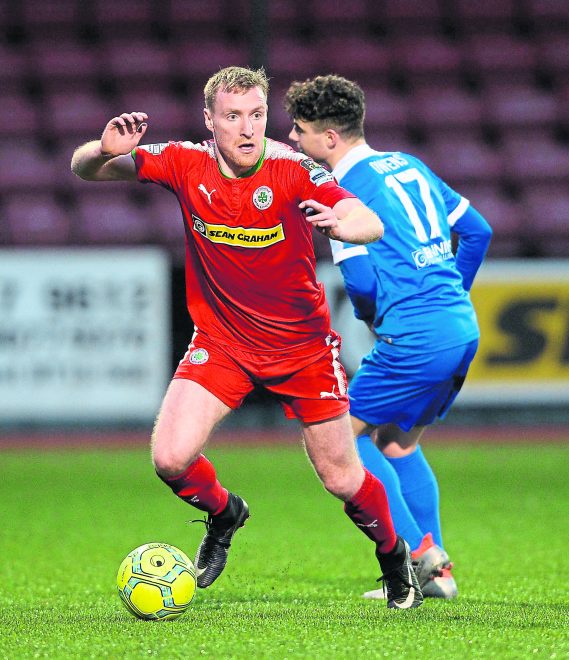 Curran chalks up 400 appearances for The Reds - The Fermanagh Herald