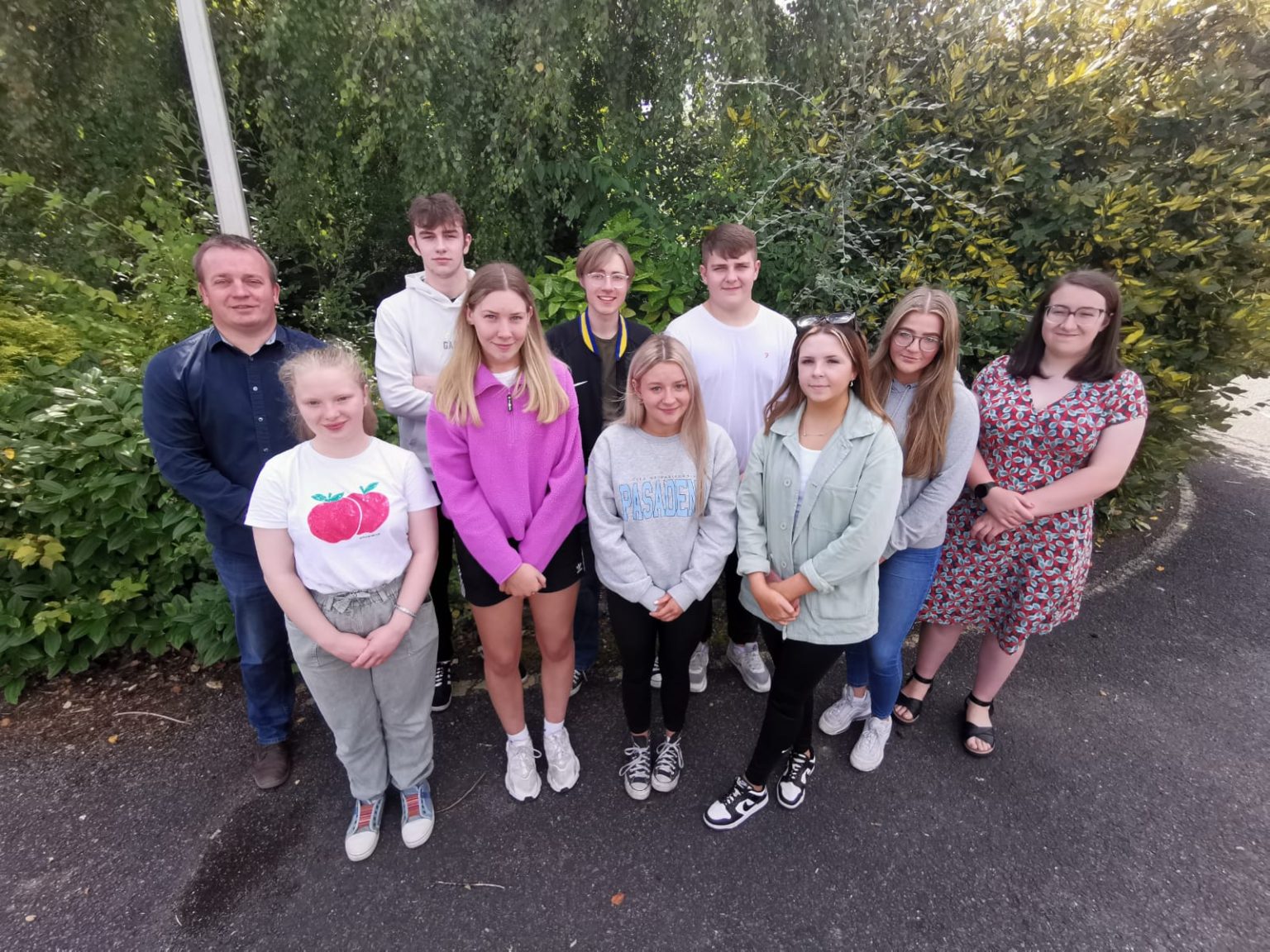 Fermanagh students celebrate A Level results - The Fermanagh Herald