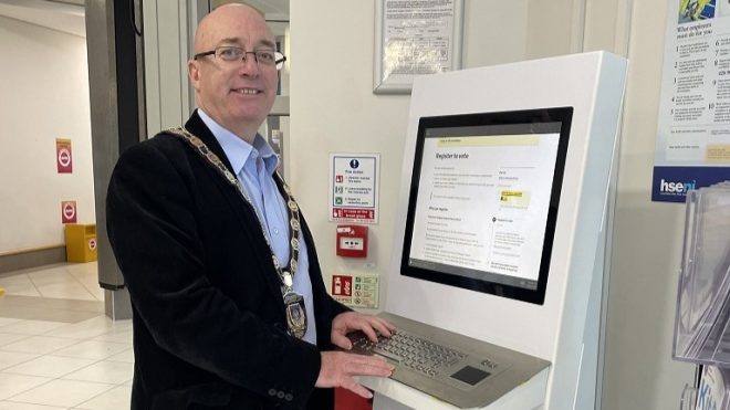 Get registered for 2024 election at new voting kiosks - The Fermanagh ...
