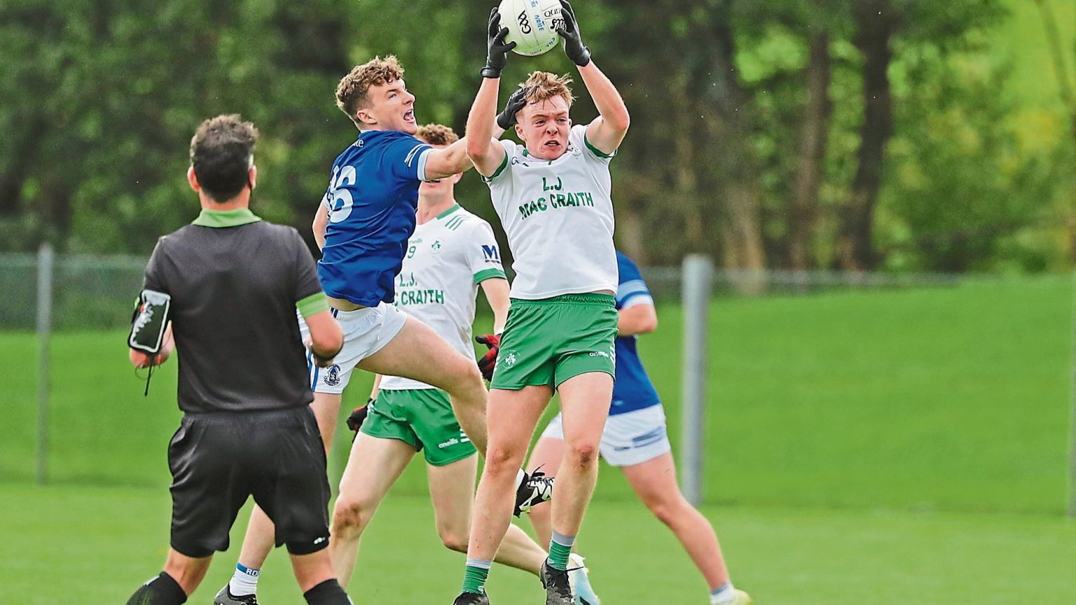 Harron kicks a late winner to secure semi for Ederney - The Fermanagh ...